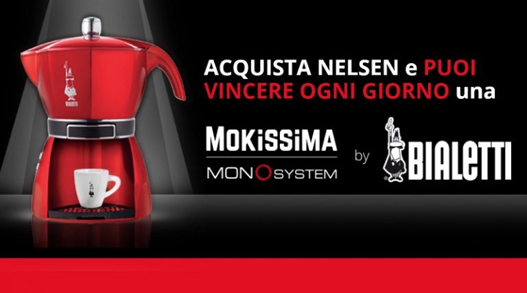 Concorso DonnaD, acquista Nelsen e vinci Mokissima Bialetti - Concorsi ...